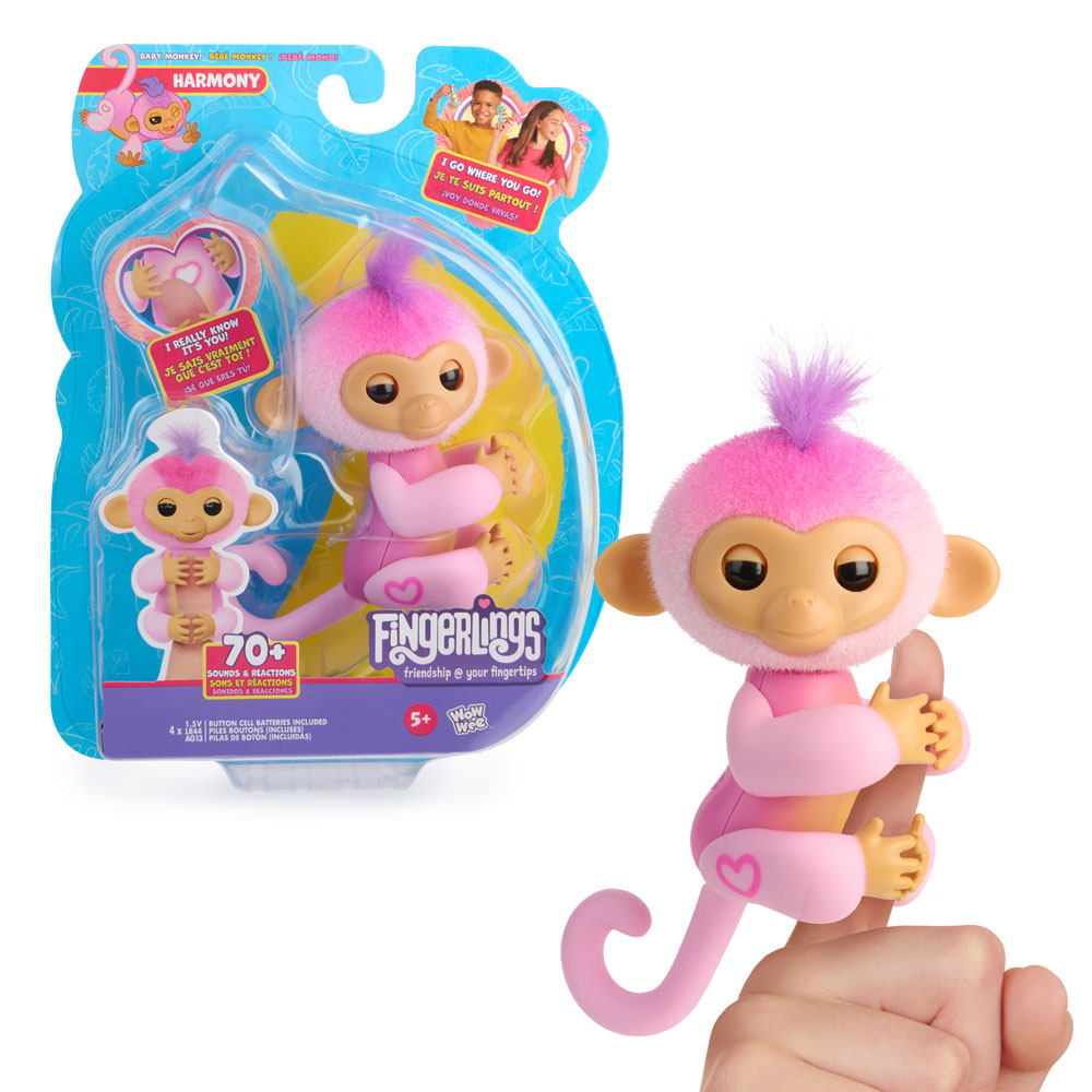 Fingerlings Interactive Baby Monkey Harmony | Toys R Us Canada
