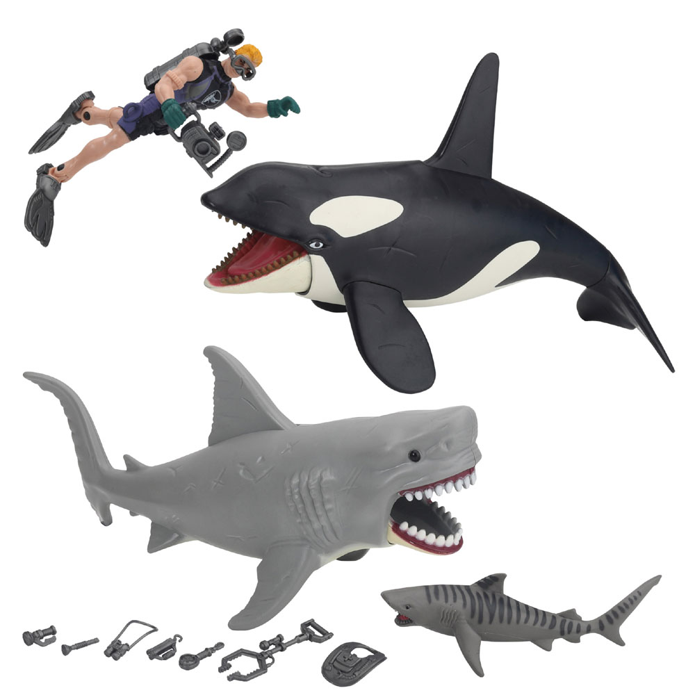 Mega Shark and Orca Playset | Toys R Us Canada