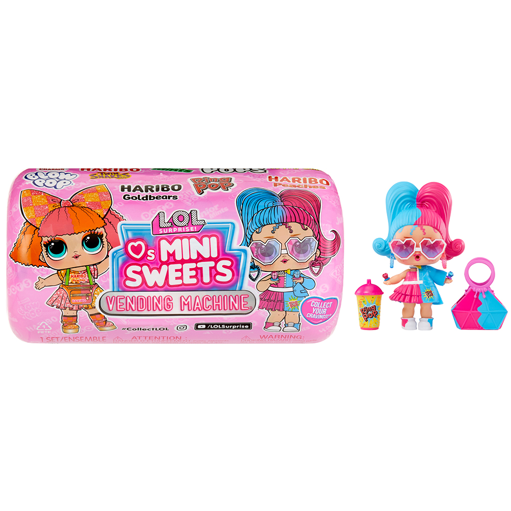 LOL Surprise Loves Mini Sweets Series 3 Vending Machine with 8 ...