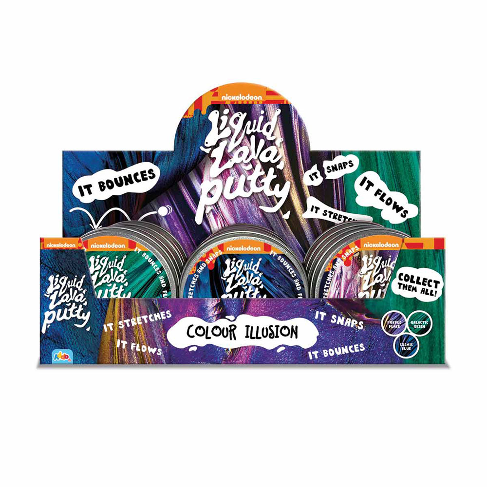 Nickelodeon Liquid Lava Putty Colour Illusion Assortment - R Exclusive ...