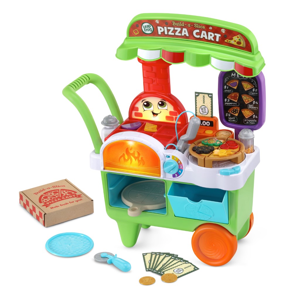 LeapFrog Build-a-Slice Pizza Cart - English Edition | Toys R Us Canada