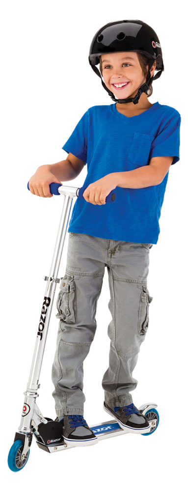 Razor - 98mm A Kick Scooter - Blue | Toys R Us Canada