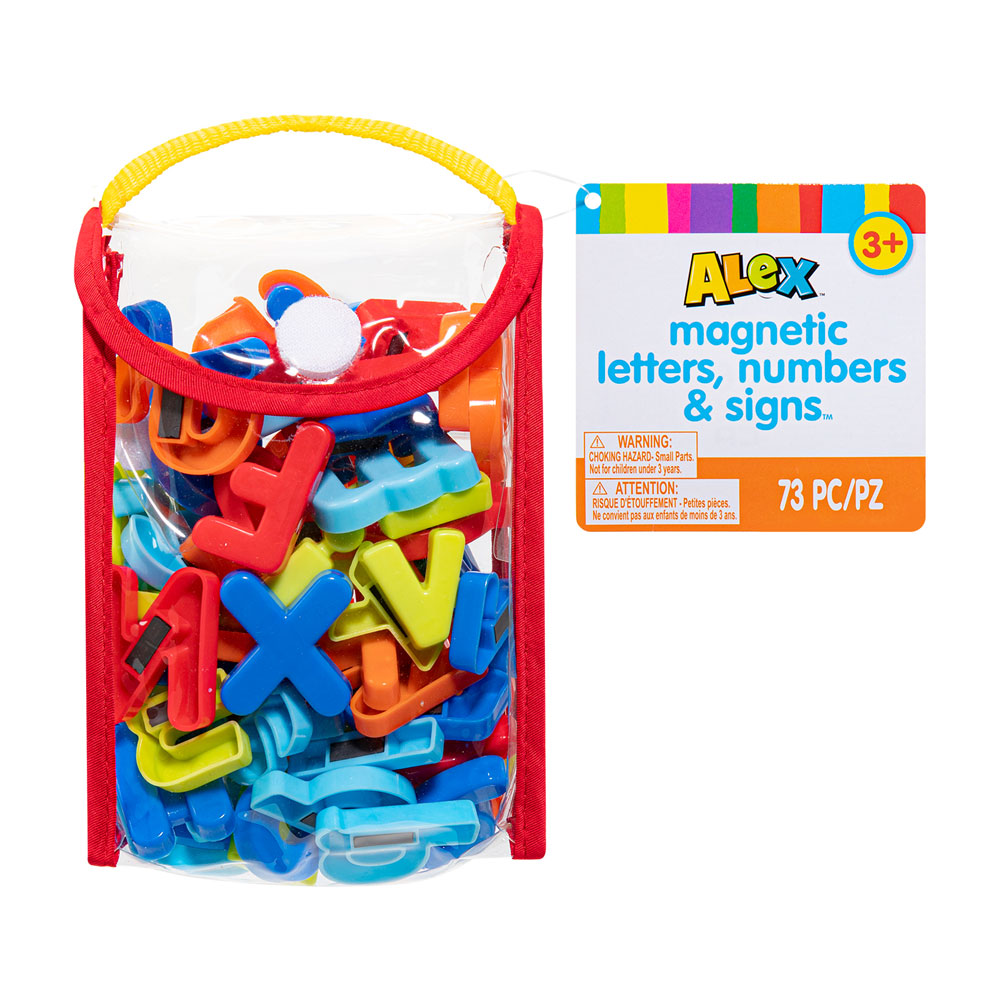 ALEX - Magnetic Letters Numbers & Signs Tote Bag | Toys R Us Canada