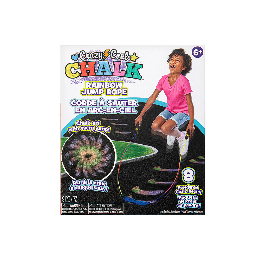 Crazy Cool Chalk - Rainbow Jump Rope | Toys R Us Canada