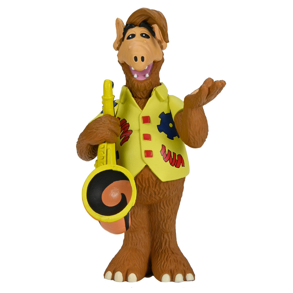 ALF - 6" Scale Action Figure - Toony Classics Alf Saxophone Figure ...