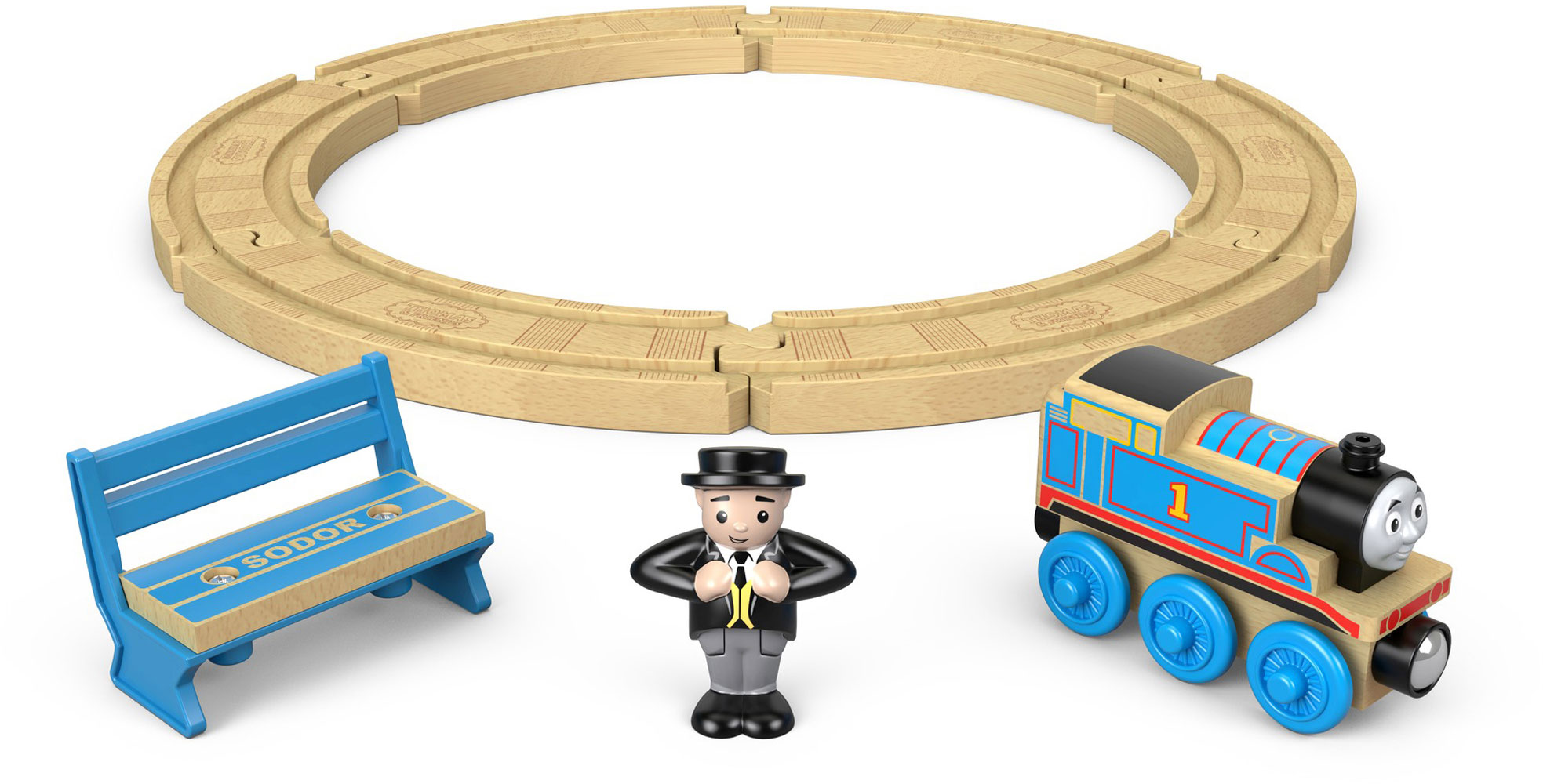 Thomas & Friends Wood Around the Park Set - English Edition | Toys R Us ...