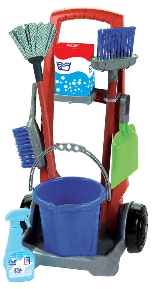 Just Like Home - My Cleaning Trolley with Vacuum Cleaner | Toys R Us Canada