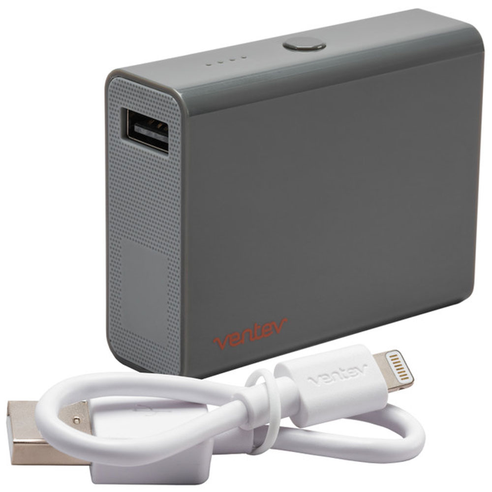 Ventev Powercell Power Bank 5200 mAh avec Câble Lightning Gris | Toys R ...