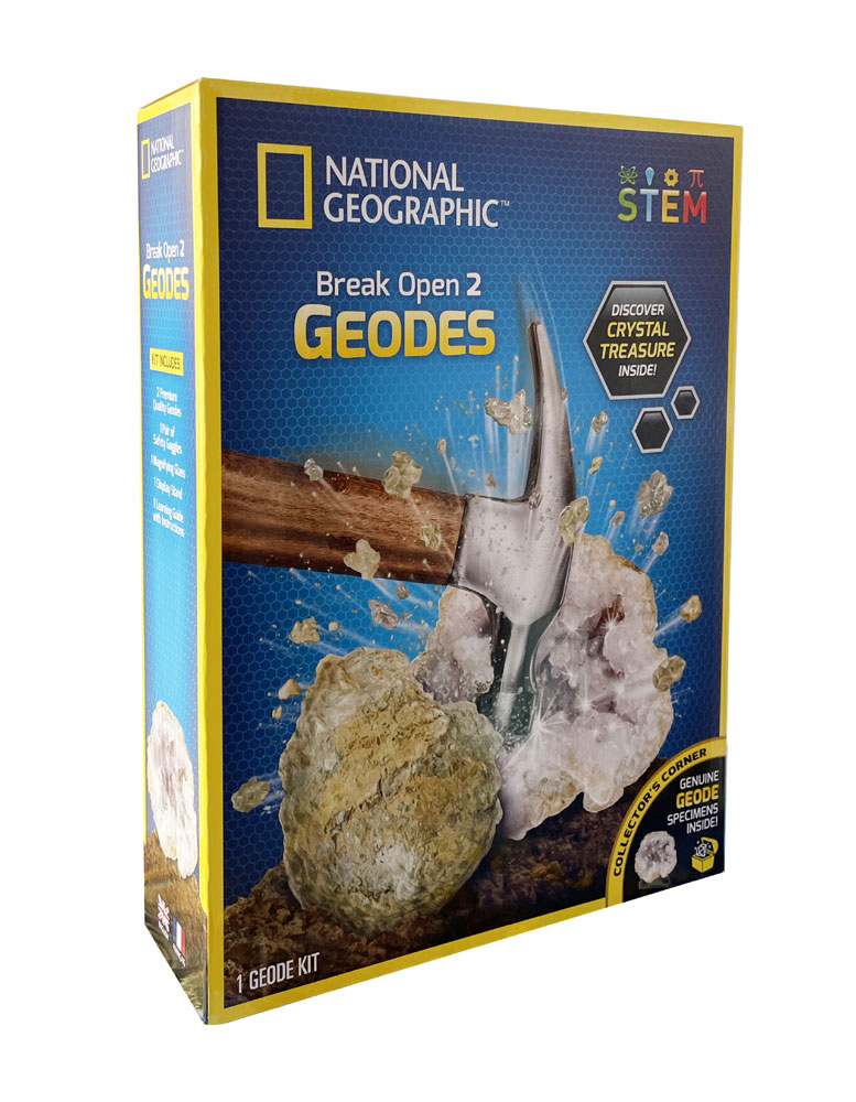 National Geographic Break open 2 Geodes | Toys R Us Canada