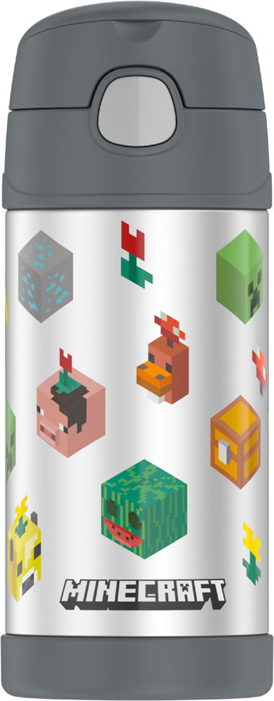 Minecraft Thermos Funtainer Water Bottle 355 ml | Toys R Us Canada