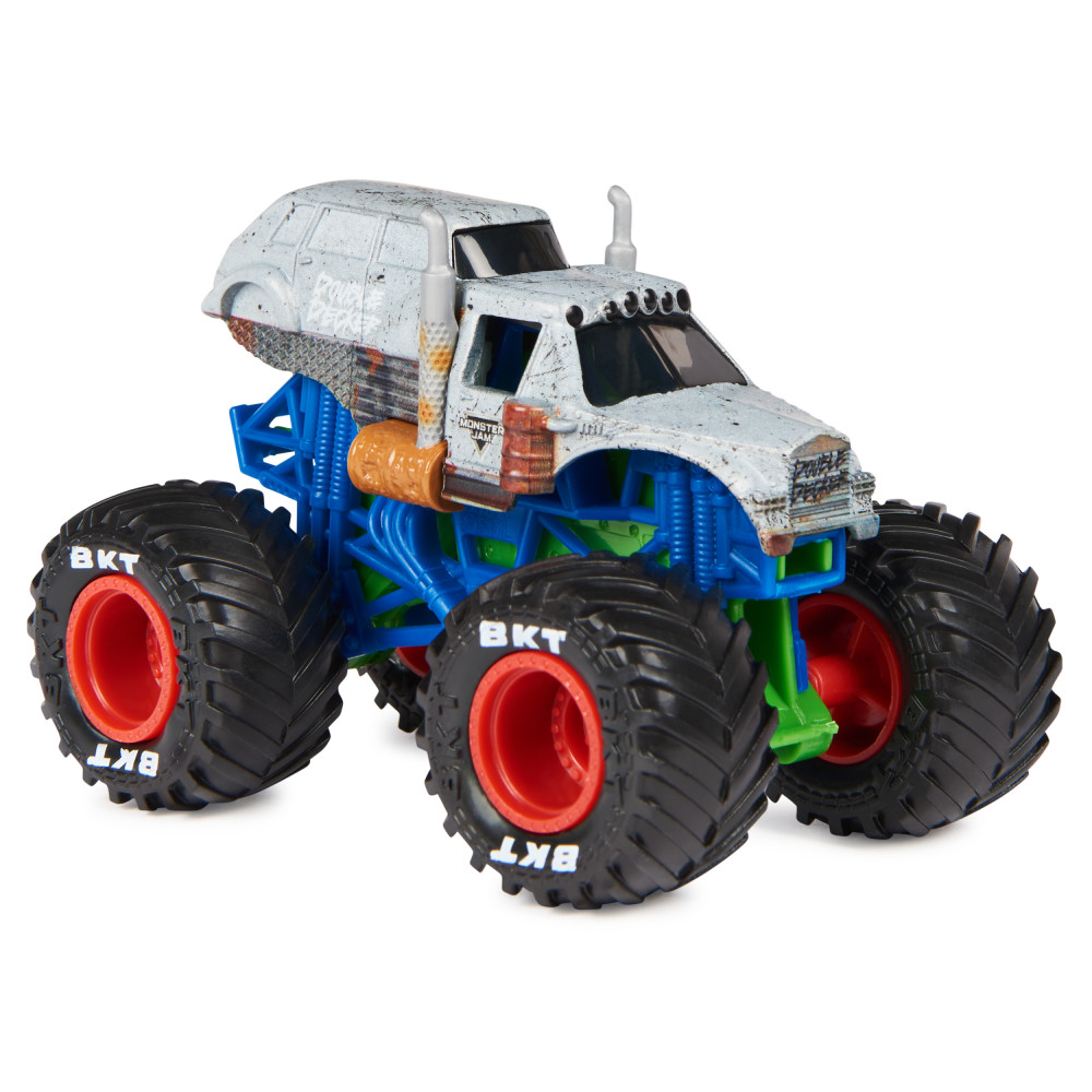 Monster Jam, Official Double Decker Monster Truck, Die-Cast Vehicle, 1: ...