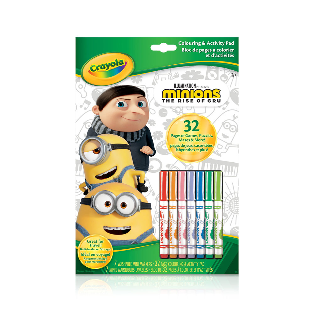 Crayola Colouring and Activity Book, Minions | Toys R Us Canada