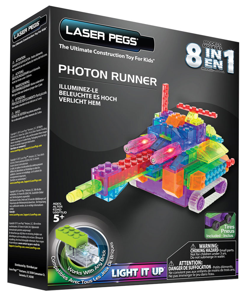 Laser Pegs 8 In 1 Photon Runner | Toys R Us Canada