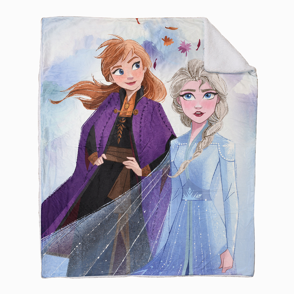 Disney Frozen Sherpa Throw Blanket, 50 x 60 inches | Toys R Us Canada