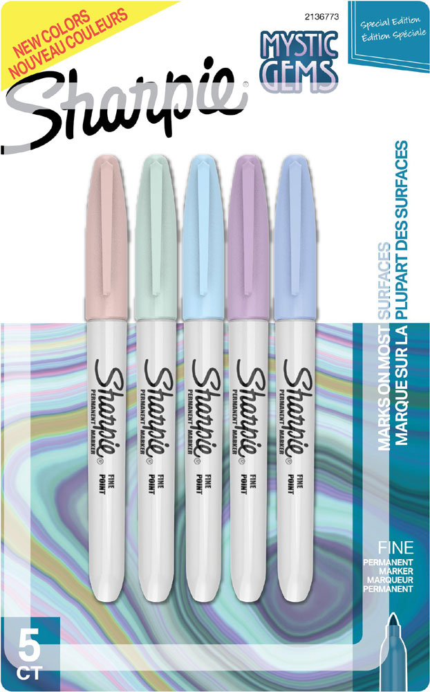 Sharpie Permanent Marker Mystic Gems - 5 Count | Toys R Us Canada