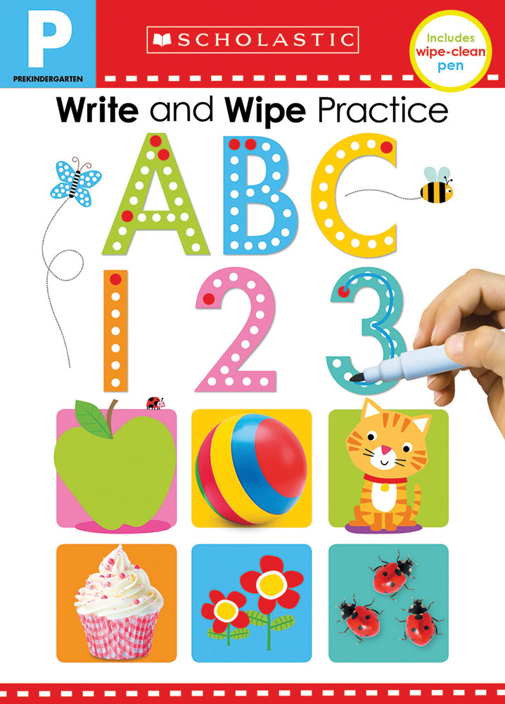 Scholastic Early Learners: Write And Wipe Abc 123 - English Edition ...
