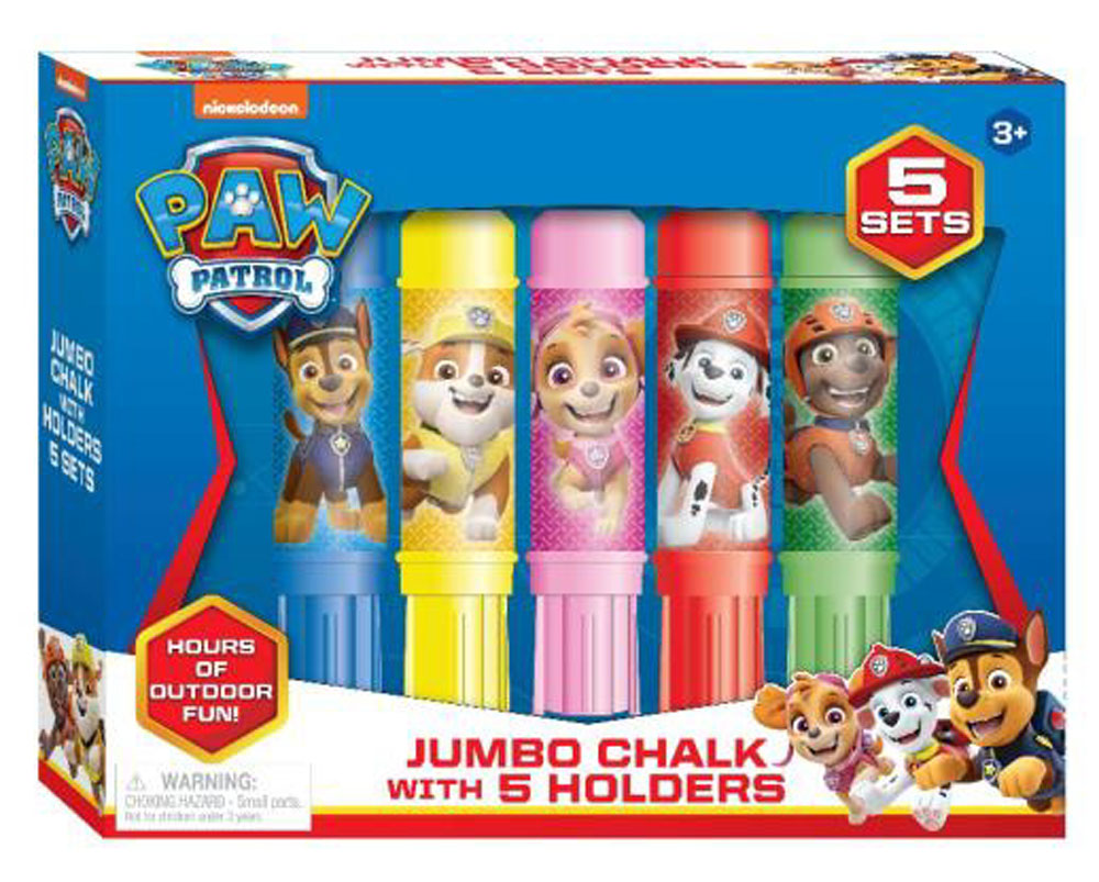Paw Patrol Jumbo Chalk 5 Pack | Toys R Us Canada