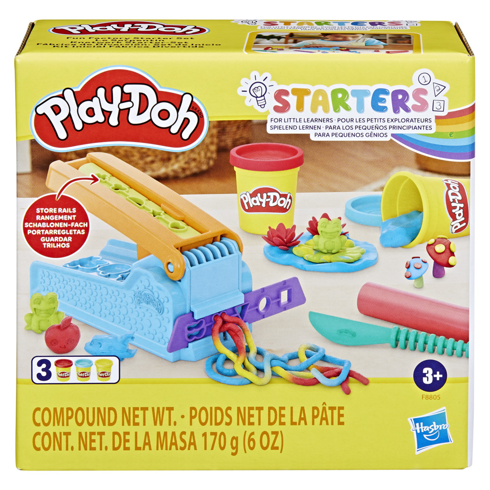 Play-Doh Fun Factory Starter Set for Kids Arts and Crafts | Toys R Us ...