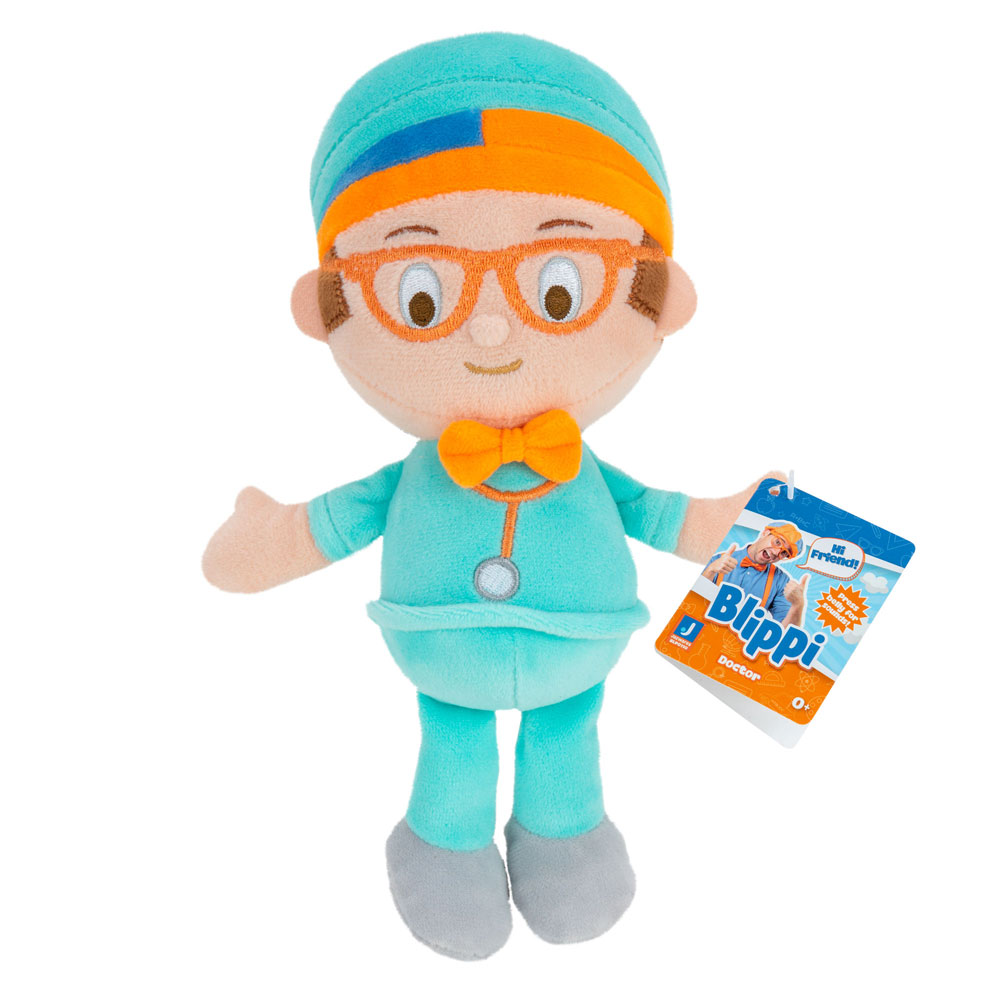 Blippi Little Feature Plush with Sounds - Doctor | Toys R Us Canada