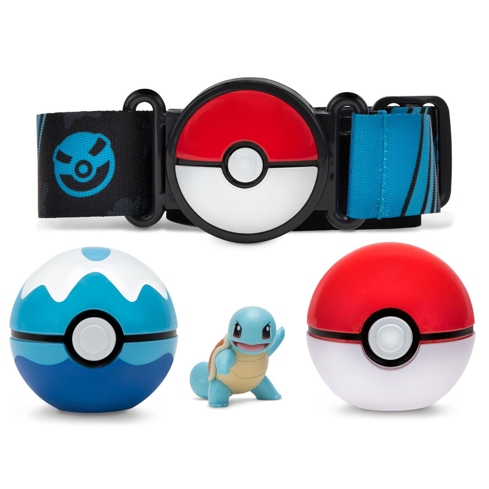 Pokémon - Clip N' Go Poke Ball Belt Set - Dive Ball, Poké Ball, and ...