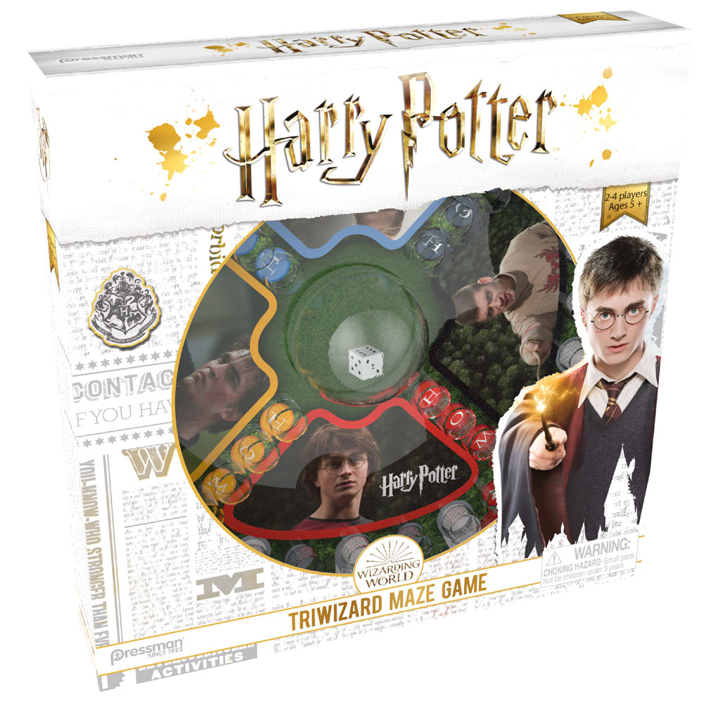Pressman: Harry Potter Tri-Wizard Maze Game - English Edition | Toys R ...
