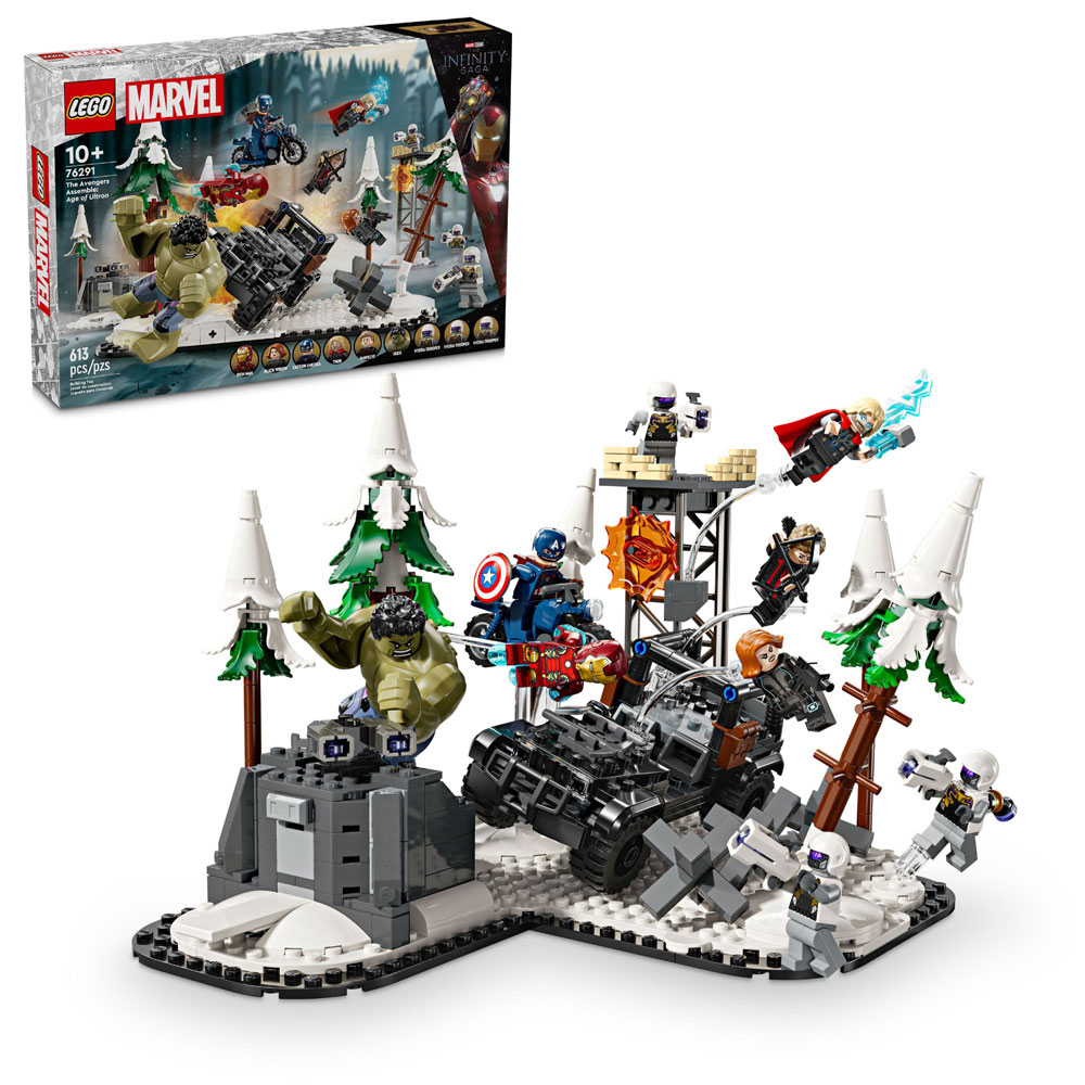 LEGO Marvel The Avengers Assemble: Age of Ultron, Buildable Super Hero ...