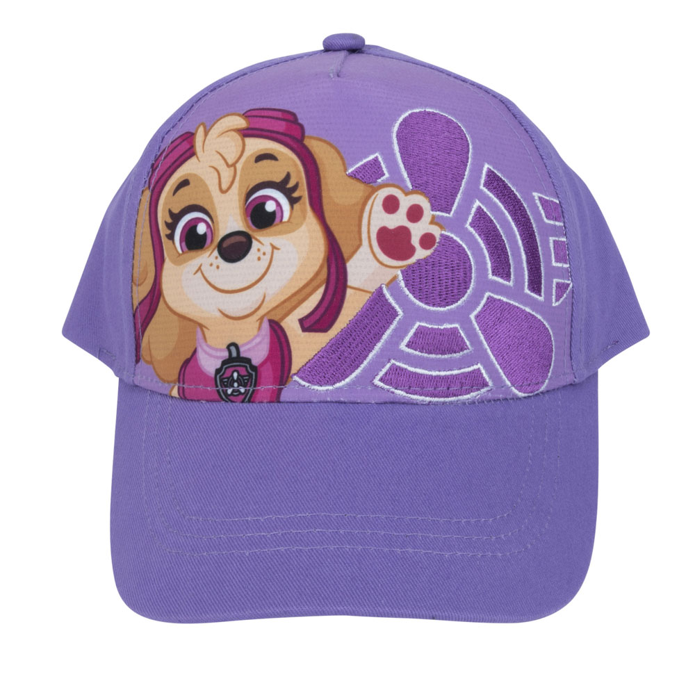 Nickelodeon Paw Patrol Kids Baseball Cap - Skye With Badge Pink ...