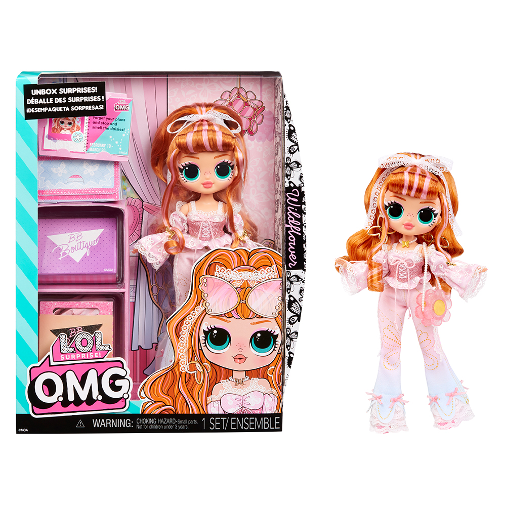LOL Surprise OMG Wildflower Fashion Doll with Multiple Surprises | Toys ...