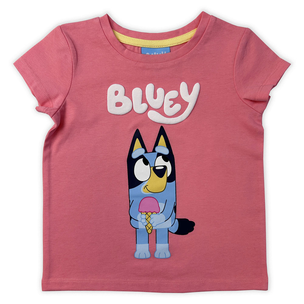 Bluey Short Sleeve Tee - Pink | Babies R Us Canada