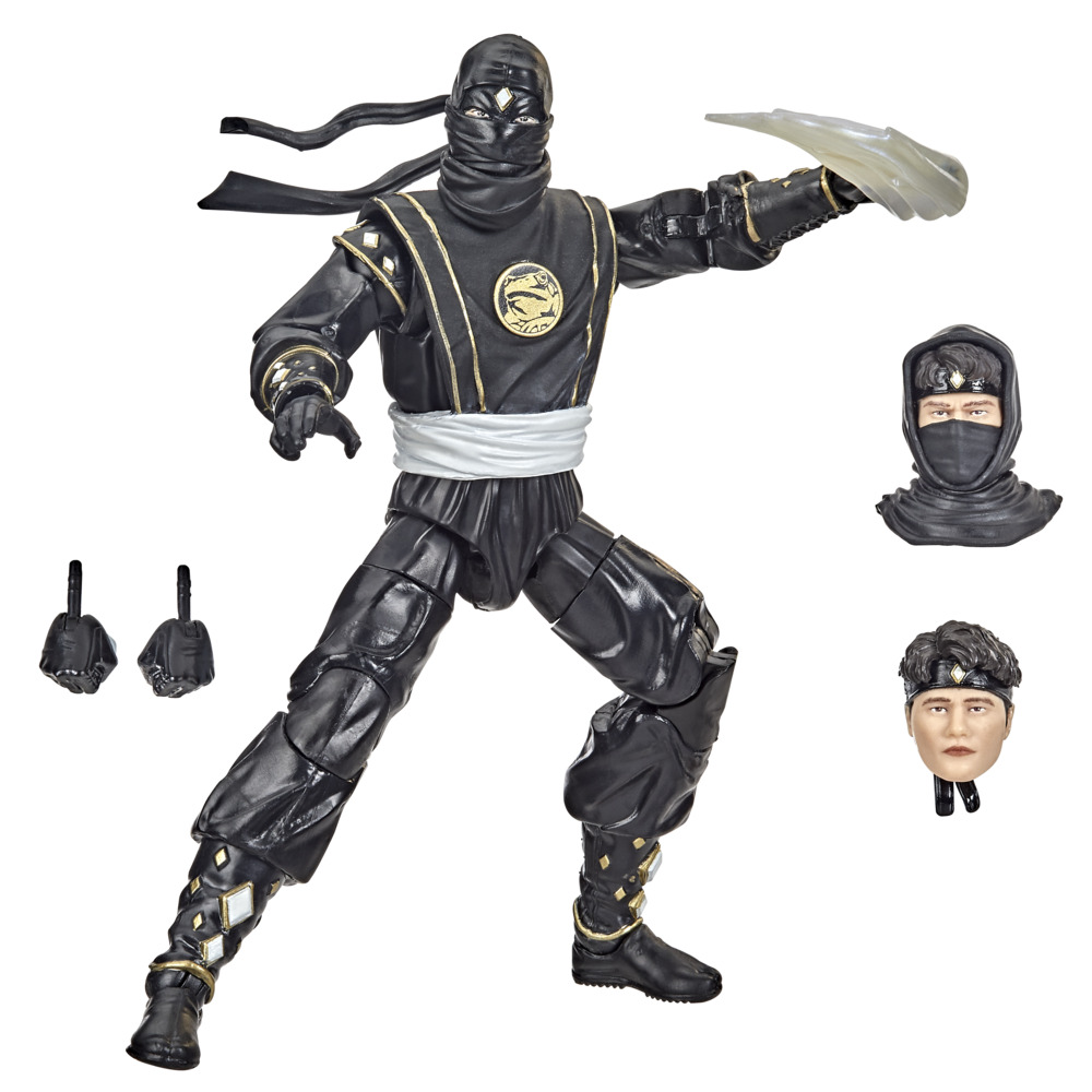 Power Rangers Lightning Collection Mighty Morphin Ninja Black Ranger ...