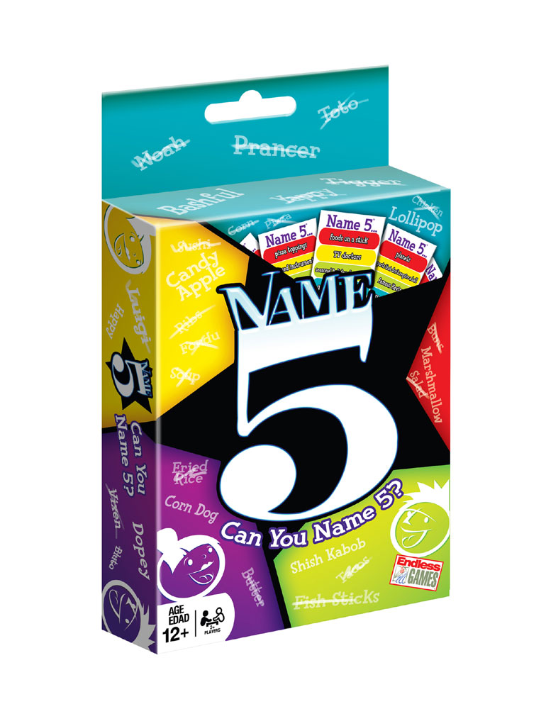 Name 5 Card Game - English Edition | Toys R Us Canada