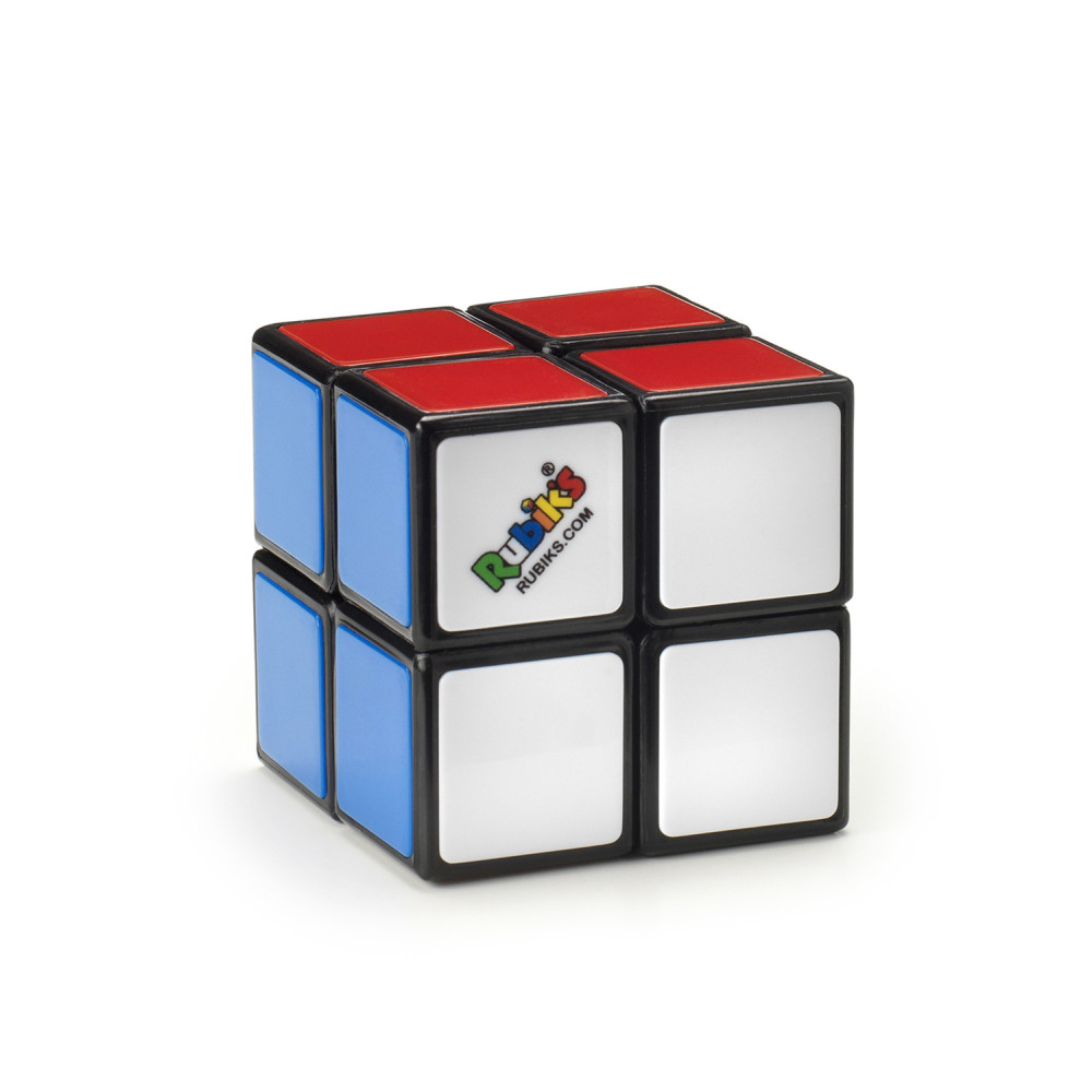 Rubik's Mini 2x2, 2x2 Classic Colour-Matching Puzzle, Pocket Size Brain-Teasing Puzzle Toy ...