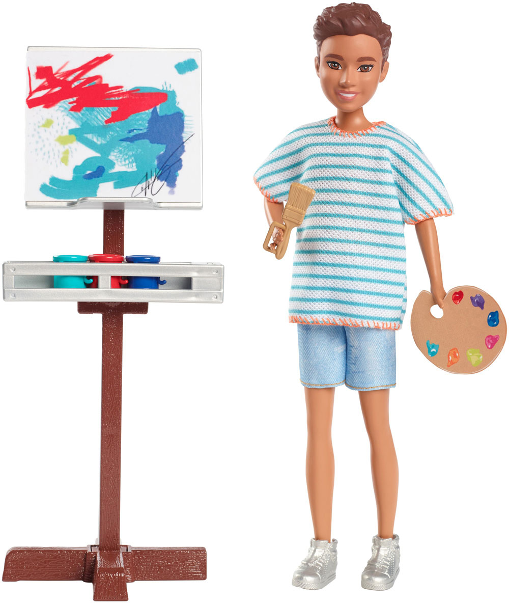 Barbie Team Stacie Friend Art Class Playset - R Exclusive | Toys R Us ...